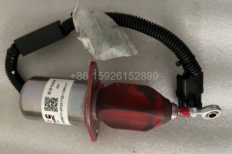 Cummins engine shut-off magnetic valve